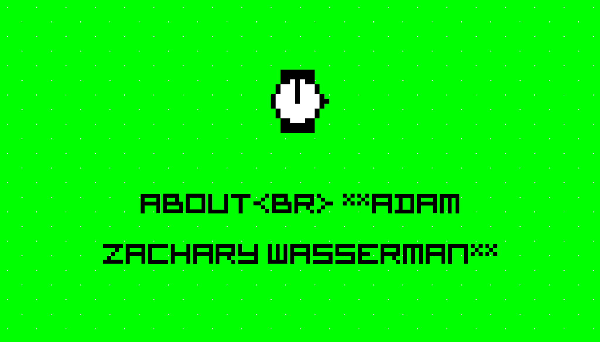 About Adam Zachary Wasserman on HackerNoon